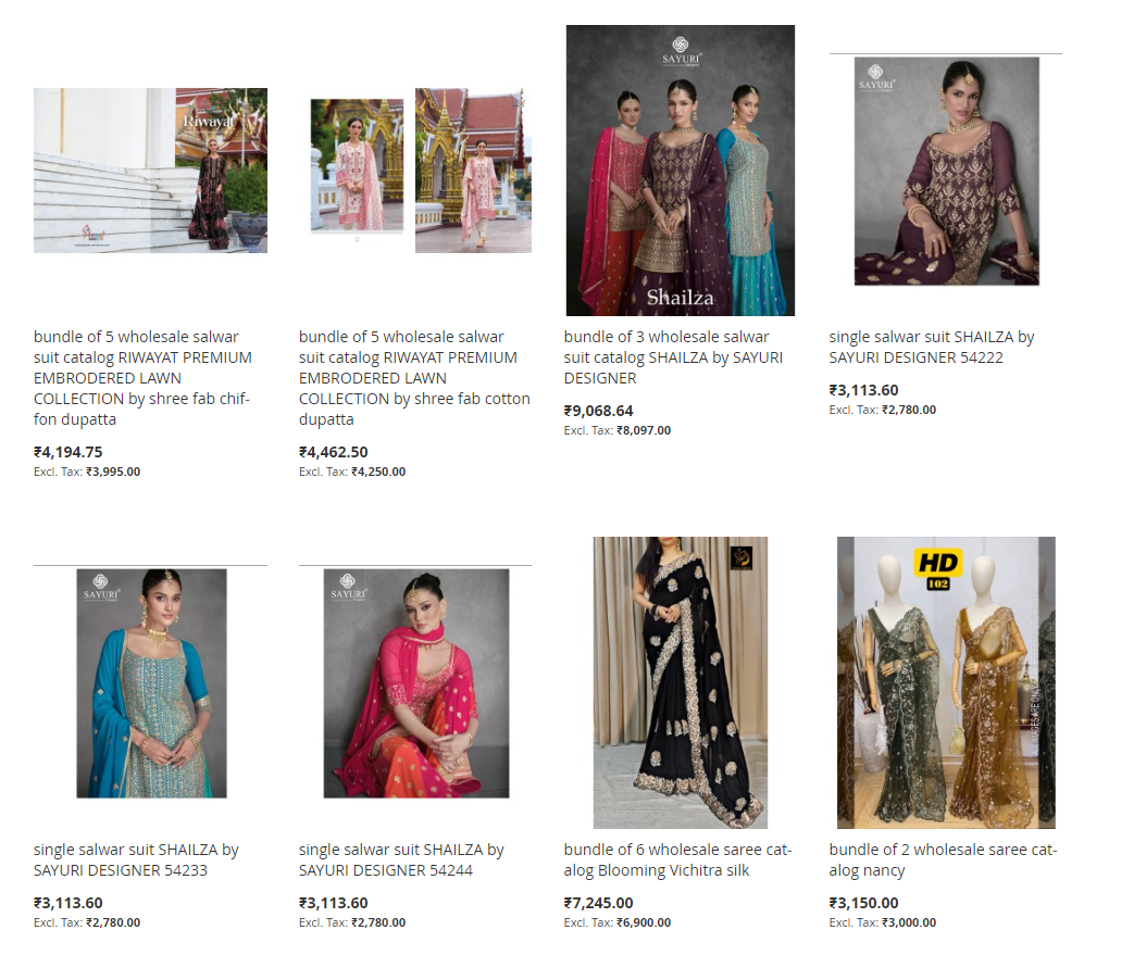199 bundles and singles launched in last 5 days - Ethnic Fashion Blog