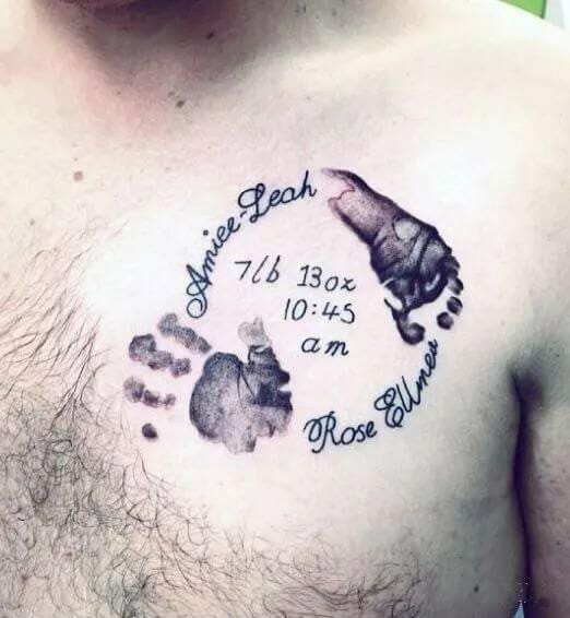 Creative Child Tattoos 8 Meaningful “Baby Tattoo” Design For