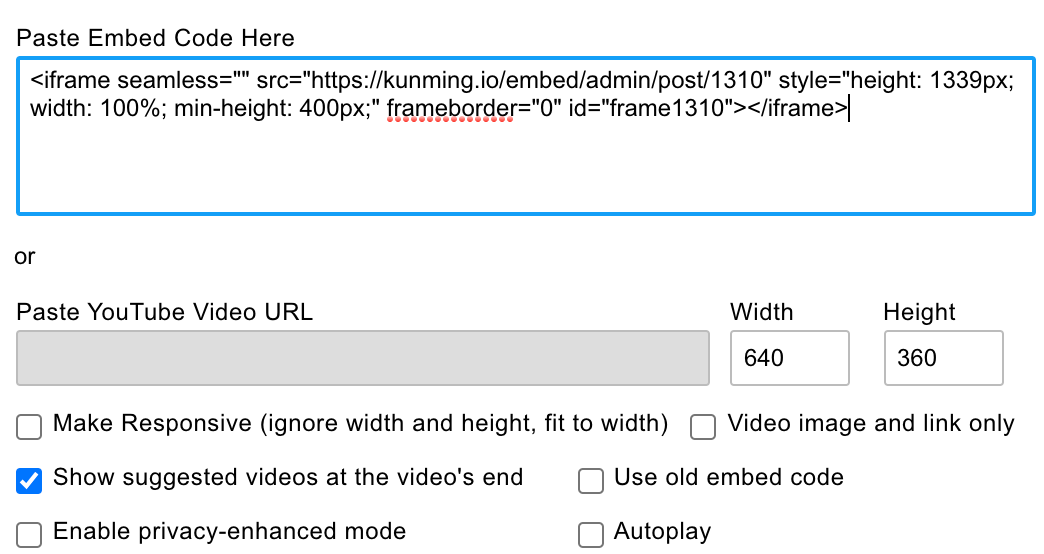 Support External Code Snippets & Output/Result Embed | by Kunming.io ...