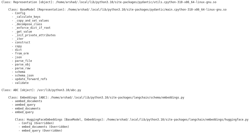 Pyclassinspector A Python Utility For Class Hierarchy Analysis By Arshad Mehmood Medium 0923