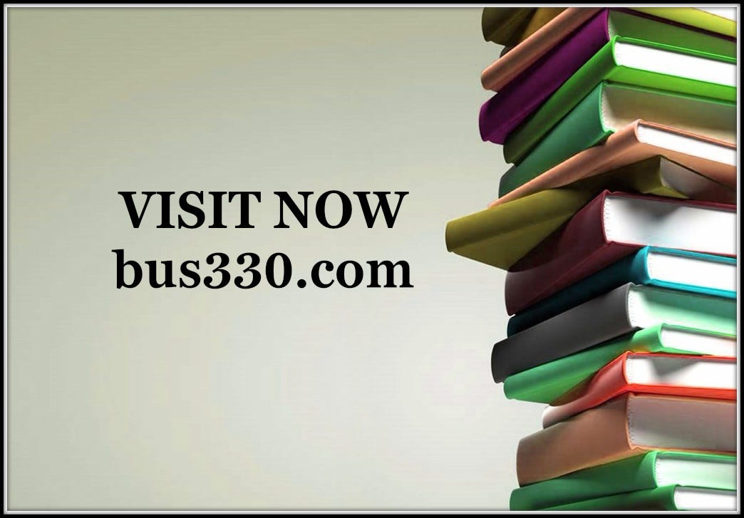 BUS 330 ASH Courses / bus330dotcom | by RobertaAngel | Medium