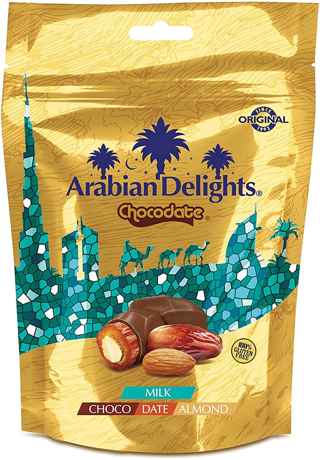 Arabian Delight Milk Chocodates, 90 gm - Chocodate UAE - Medium