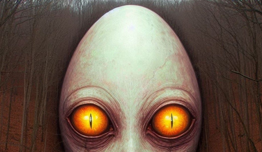 The Dover Demon Alien in Boston, Massachusetts | by Shahjehan Khan | Medium