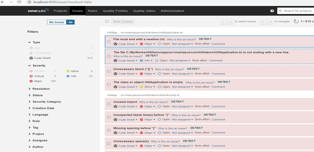 Sonarqube And Static Analysis For Kotlin Android Applications By 9412