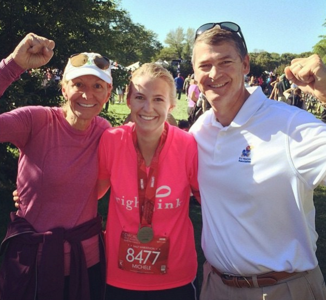 Michele’s Story: Running Strong. Running Strong | by Bright Pink | Medium