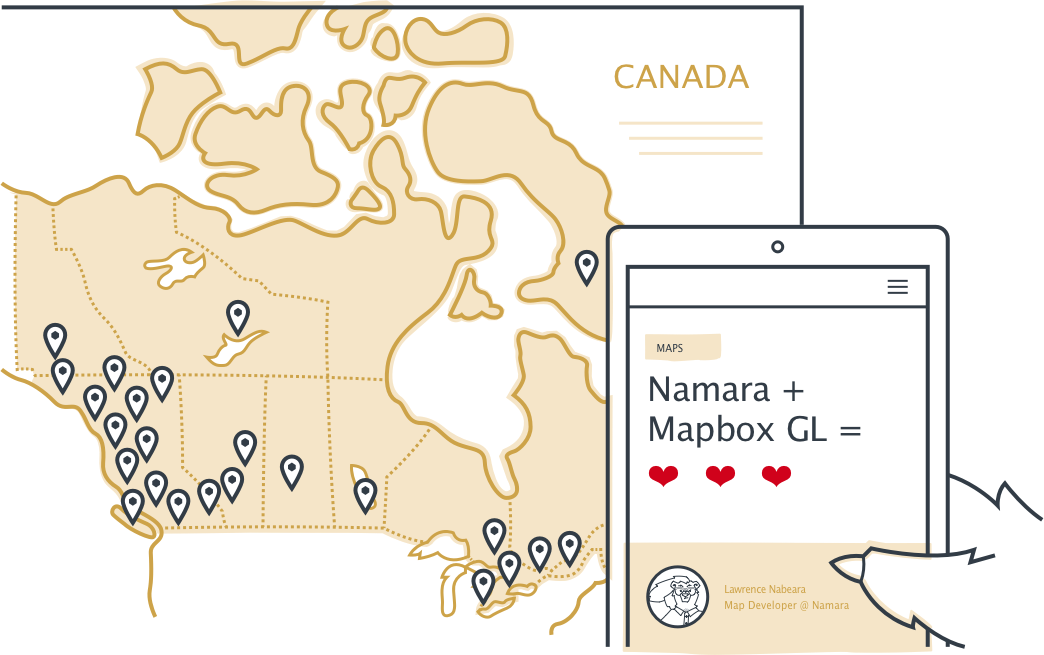 How to use Namara and Mapbox GL. Mapbox’s new javascript library Mapbox… | by Jordan Bibla ...