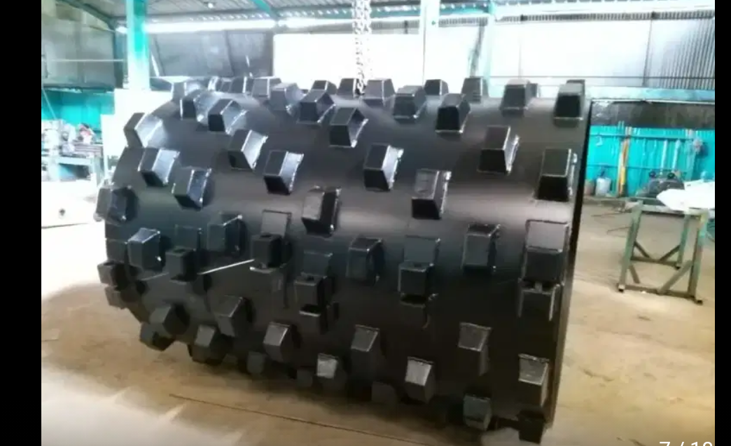 Drum vibro padfoot kelas 10 ton sakai bomag dynapac Volvo cat xcmg | by ...