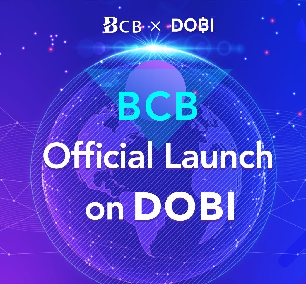 BCB gets listed on DOBI Crypto Asset Exchange | by BCB Blockchain | Medium