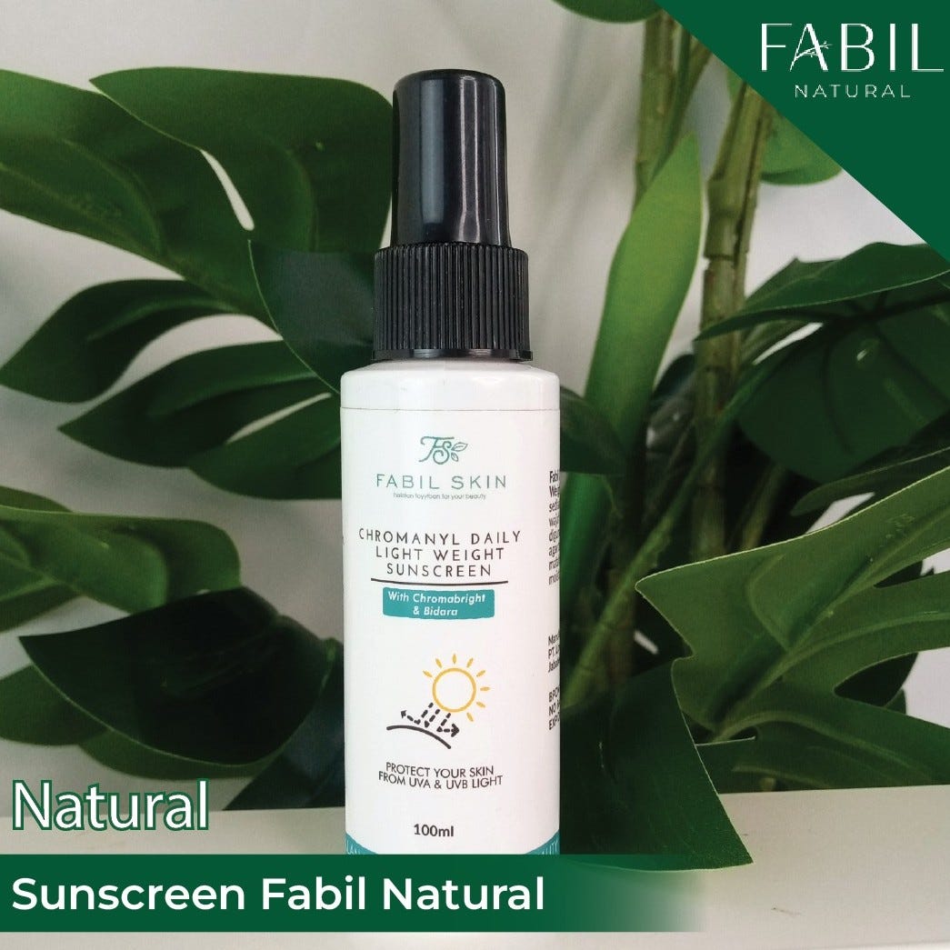 Natural Sunscreen Fabil Natural - Tokolipcreamfabilnatural - Medium