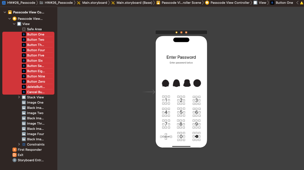 HW #26 App 的解鎖畫面(passcode) & FaceID | by Dawei | 彼得潘的 Swift iOS / Flutter App 開發教室 | Medium