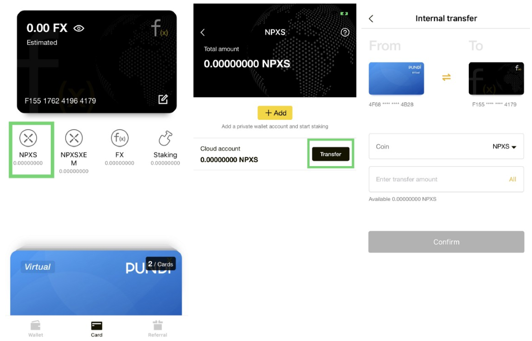 XWalletを使用してのステーク — f(x)トークンのためにXWallet内のNPXSをステークする手順（NPXSXEM除く） | by ...
