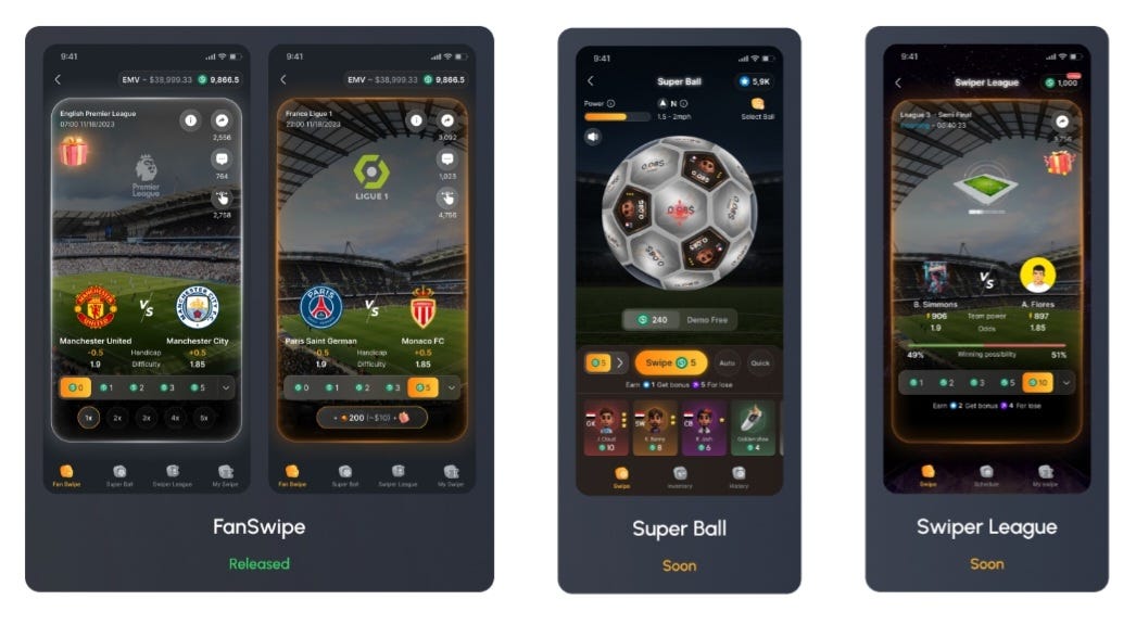 Swiper is a social entertainment platform that provides games and other ...
