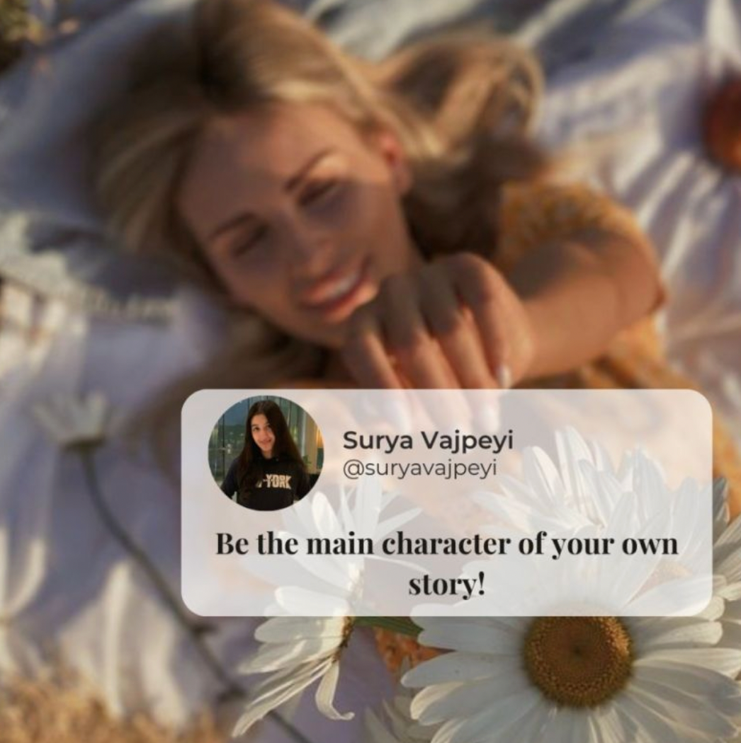 Main Character of Your Life!. 𝐄𝐯𝐞𝐫𝐲𝐨𝐧𝐞 𝐝𝐫𝐞𝐚𝐦𝐬 𝐨𝐟 𝐚… | by Surya Vajpeyi ...