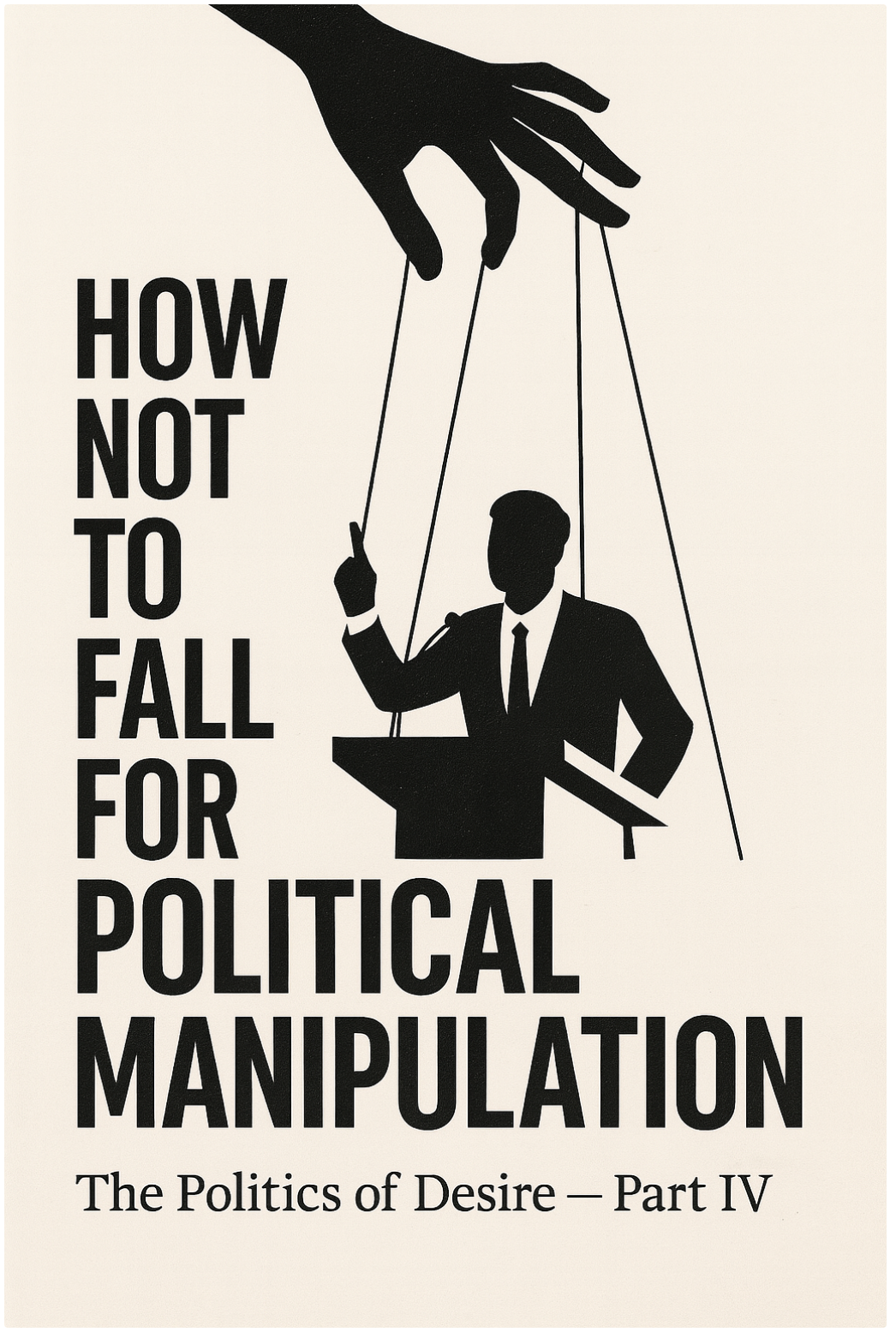 Politics of Desire 4 : How Not to Fall for Political Manipulation | by ...