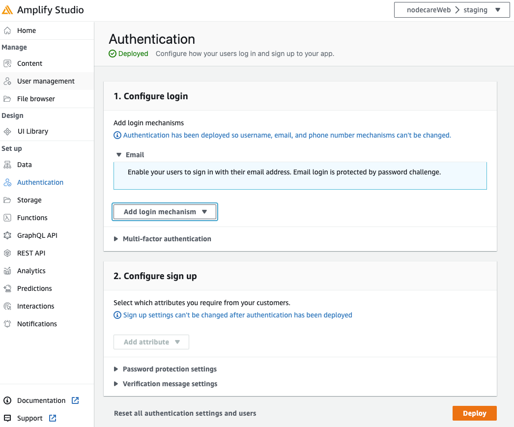 Amplify (Auth) — Cognito 적용 (1). Amplify (Auth) 를 사용하면, 빠르게 회원가입 및 로그인… | by devrick | Medium
