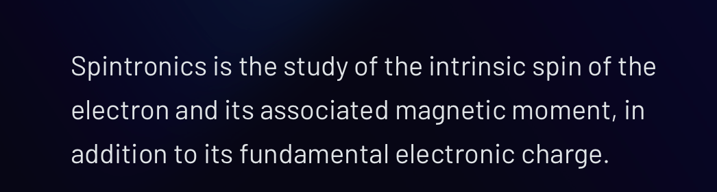 127. Spintronics and it’s properties | by Ilakkuvaselvi (Ilak ...