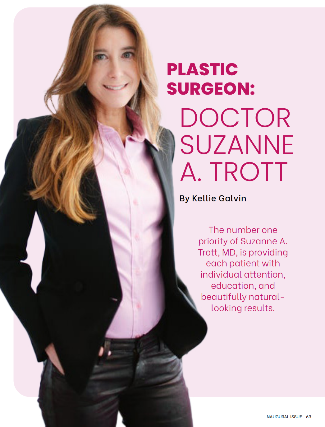 Plastic Surgeon Dr. Suzanne A. Trott | by Ask Us Beauty Magazine | Ask ...