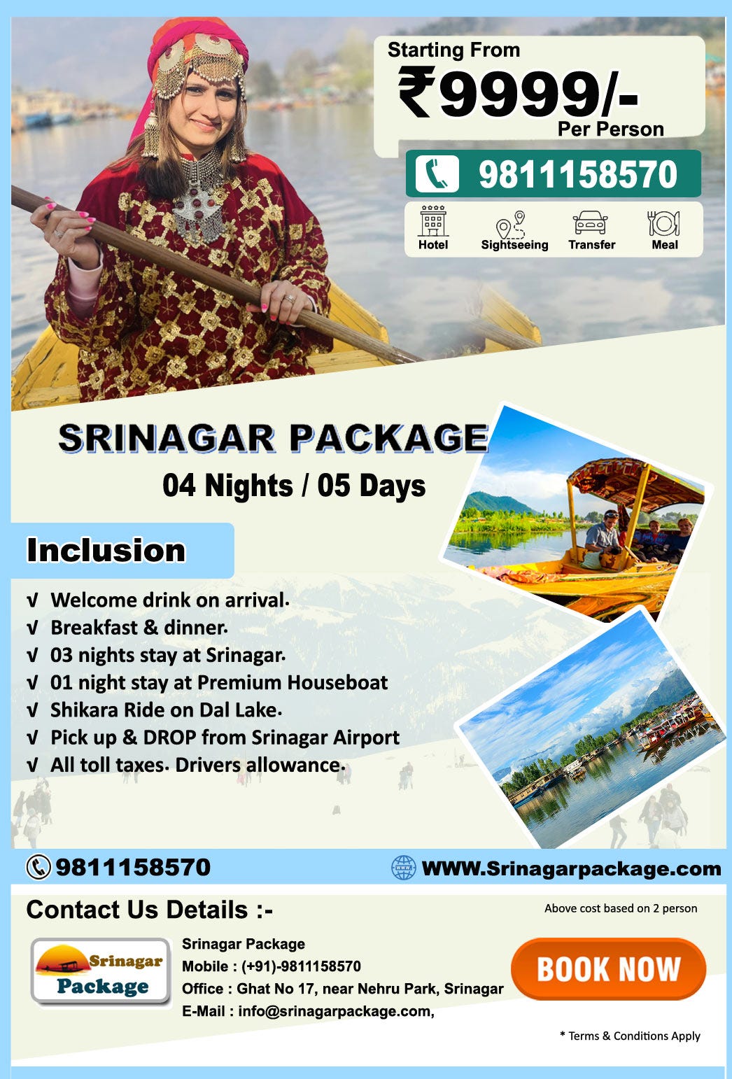 Srinagar Package @ Start at 999/- | by Srinagar Package | Aug, 2023 ...
