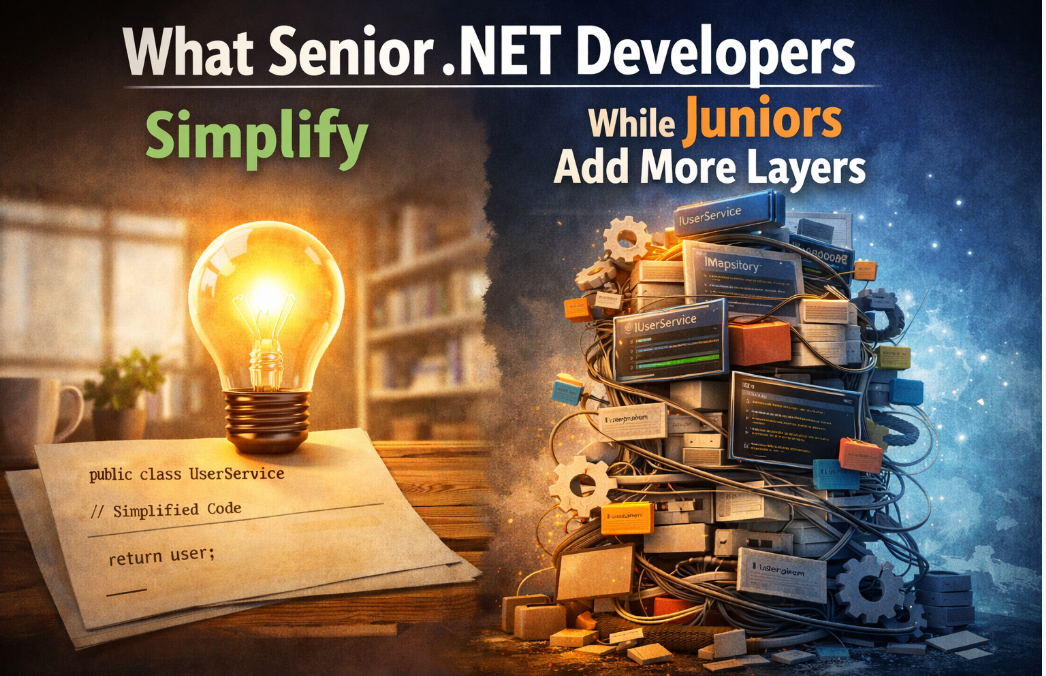 What Senior .NET Developers Simplify While Juniors Add More Layers | by ...