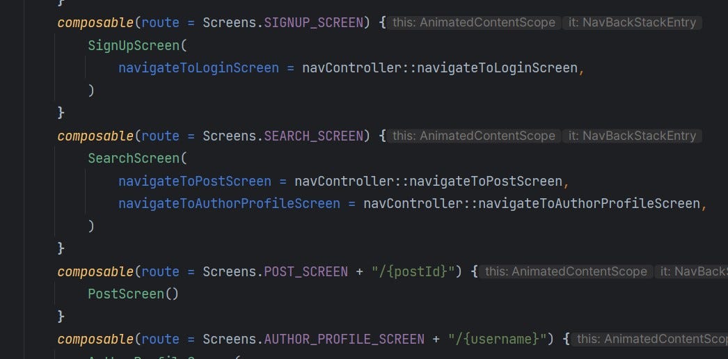 Navigating the Obstacles Of Navigation Compose | Stackademic