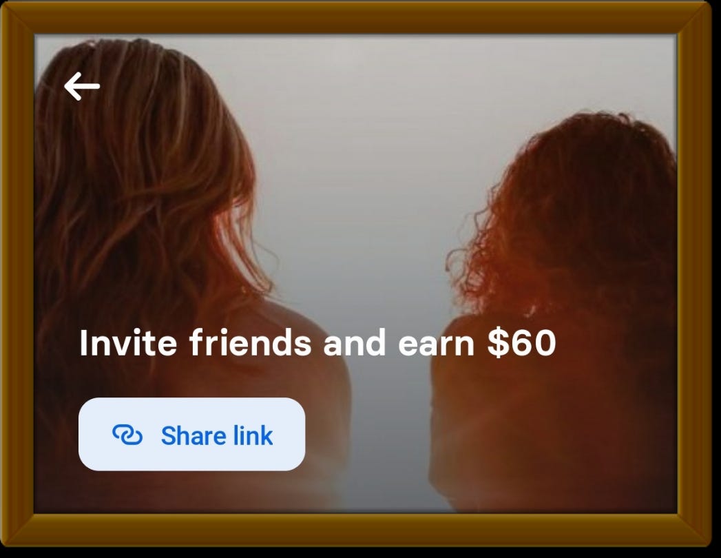 It’s an app, similar to CashApp. Just click on the link, download the ...