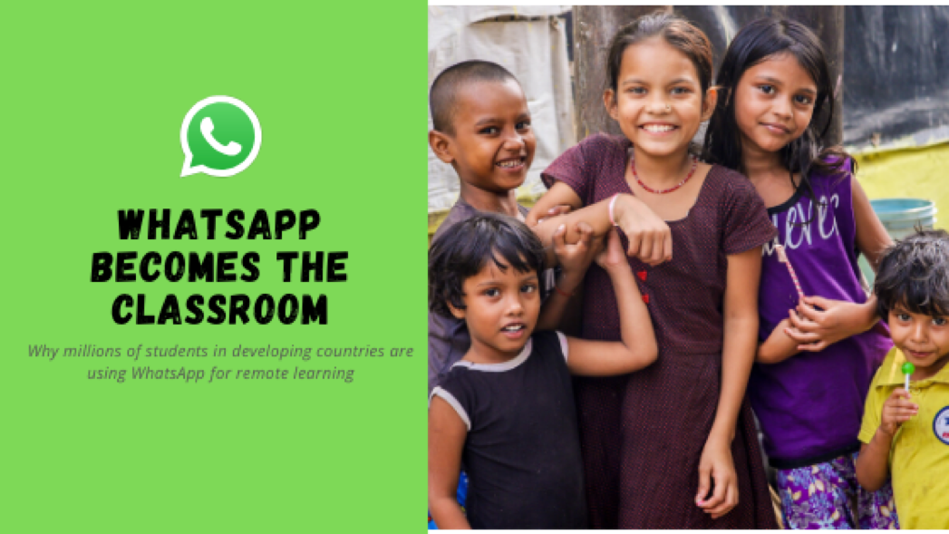 WhatsApp: A Unique Opportunity to Take Over Classrooms during Remote ...