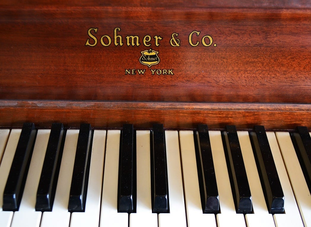 Sohmer Spinet Piano