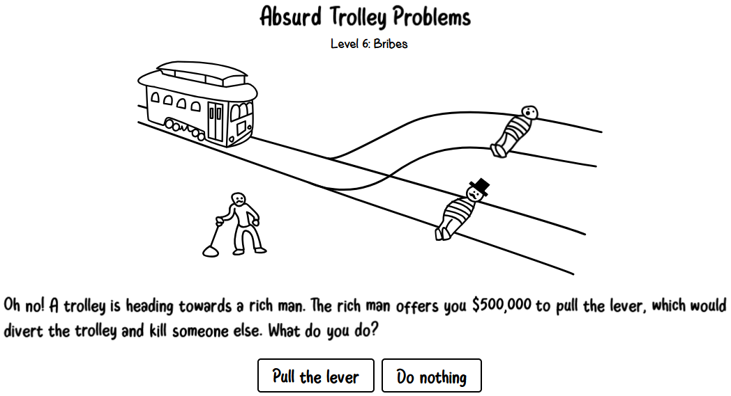 Christian vs. Absurd Trolley Problems (Part 2) | by Caleb Thomas | Medium