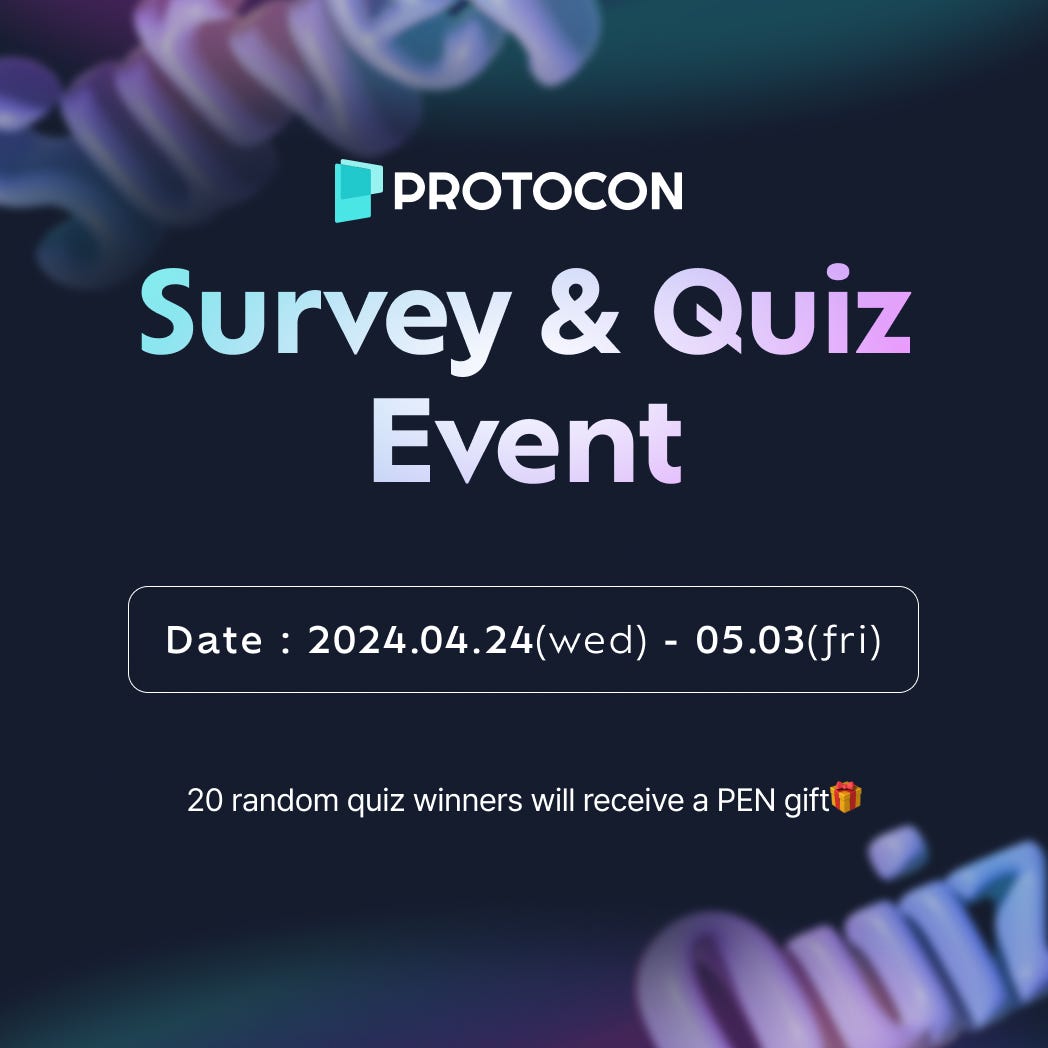 Protocon Survey & Quiz EVENT! - Protocon - Medium