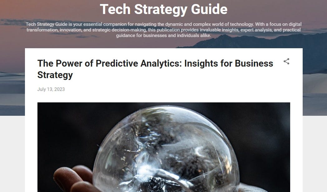 Tech Strategy Guide - Denievetro - Medium
