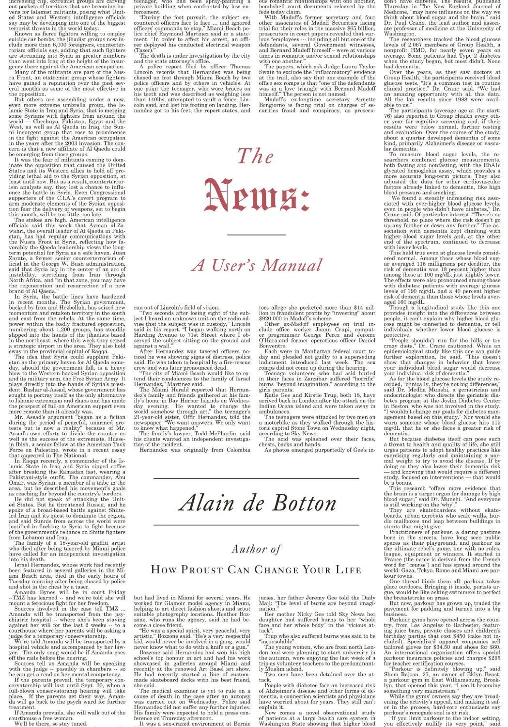 The News: A User’s Manual. A book review | by Matt | Practical ...