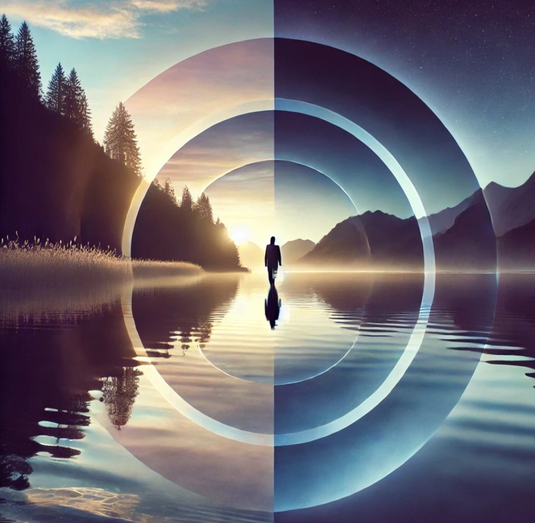 As above, so bellow The world within is just like the world without. It ...