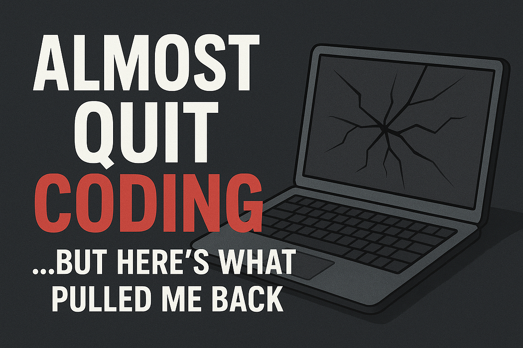 I Was Ready to Quit Coding Forever — Until One 5-Minute Habit Saved Me ...