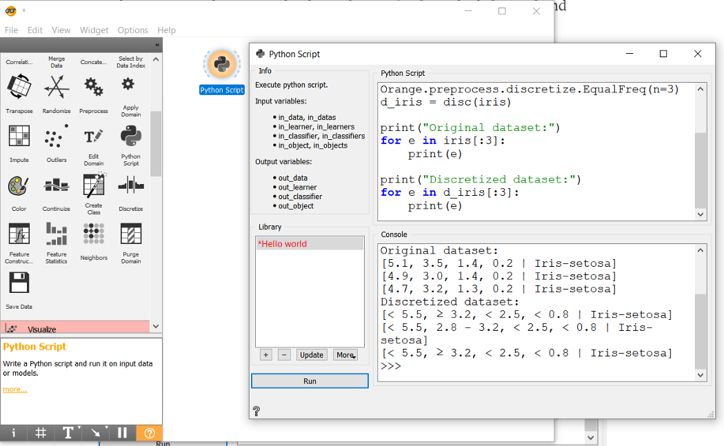 Data Preprocessing with Orange Tool | by Aghera Shyamkumar ...