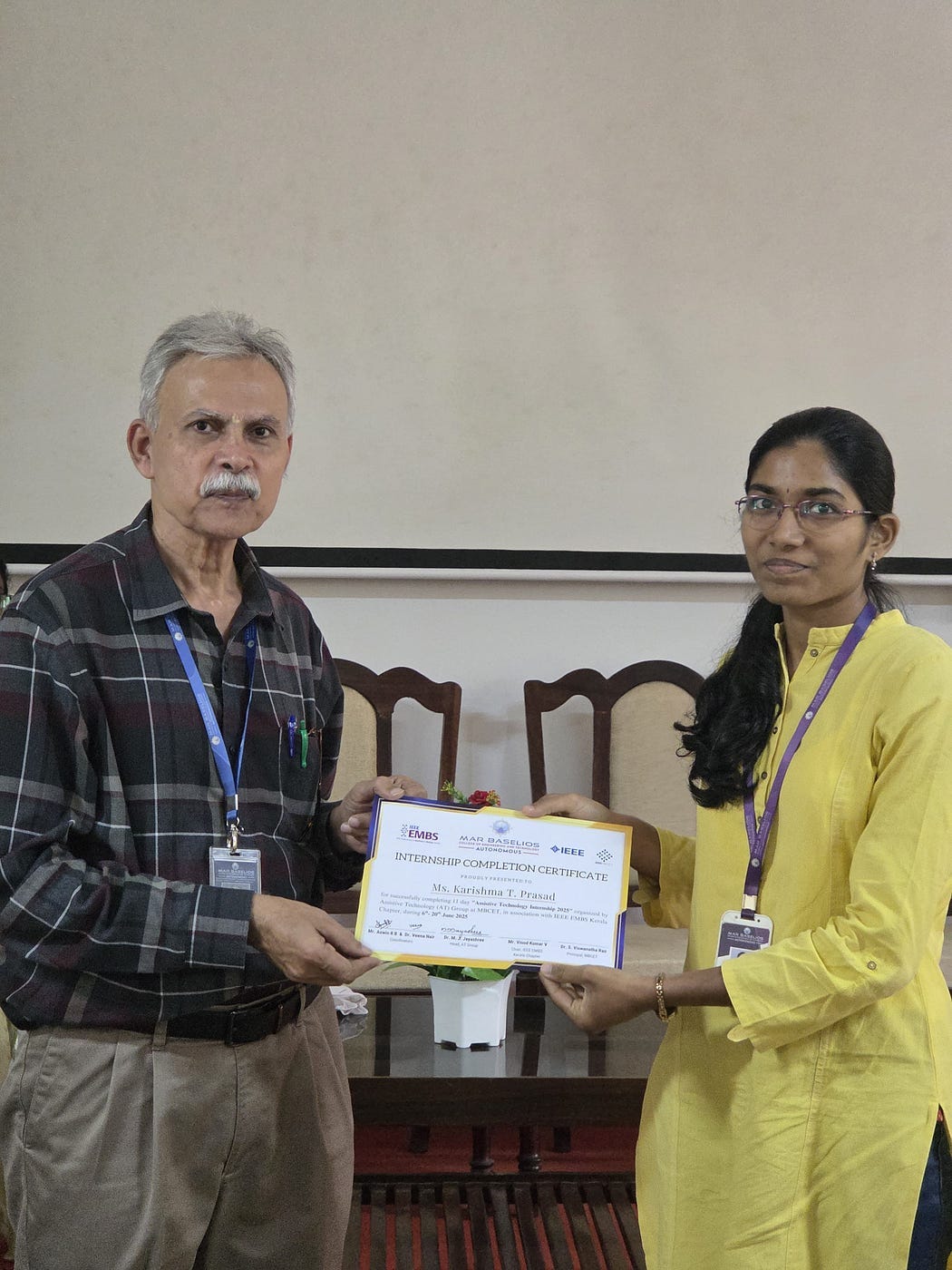 My Experience at the Assistive Technology Internship — MBCET | by ...