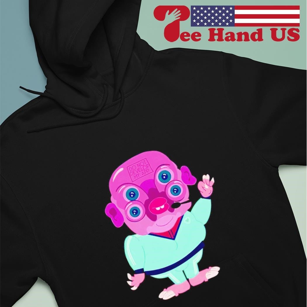 Rick and Morty do not develop my app shirt - Teehandusstore - Medium