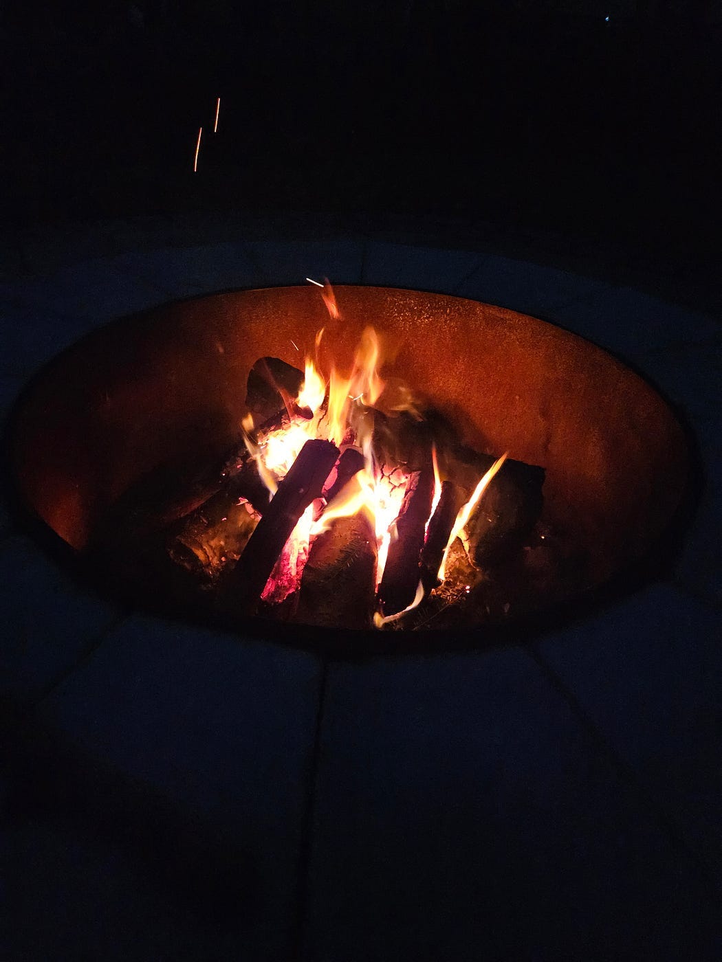Fall Fire The leaves have turned And started their journey to the ...