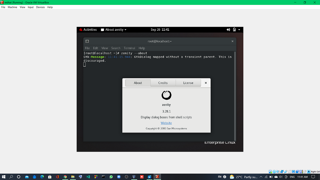 Various options of zenity in Linux. | by Shoeboracle | Jul, 2023 | Medium