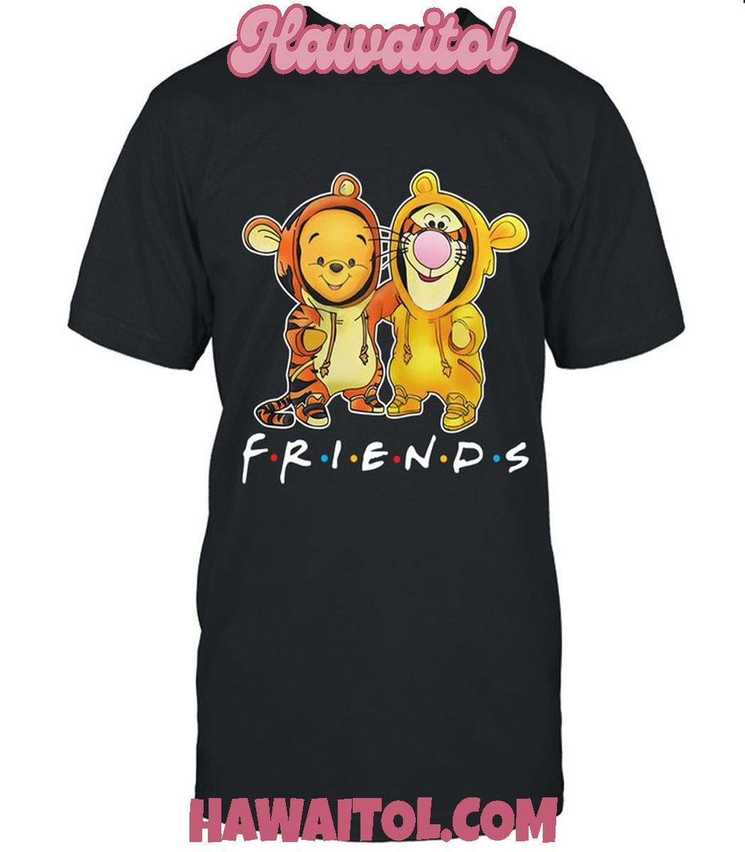 Winnie The Pooh Friends And Tigger Fan T-Shirt | by Hawaitol Cothing ...