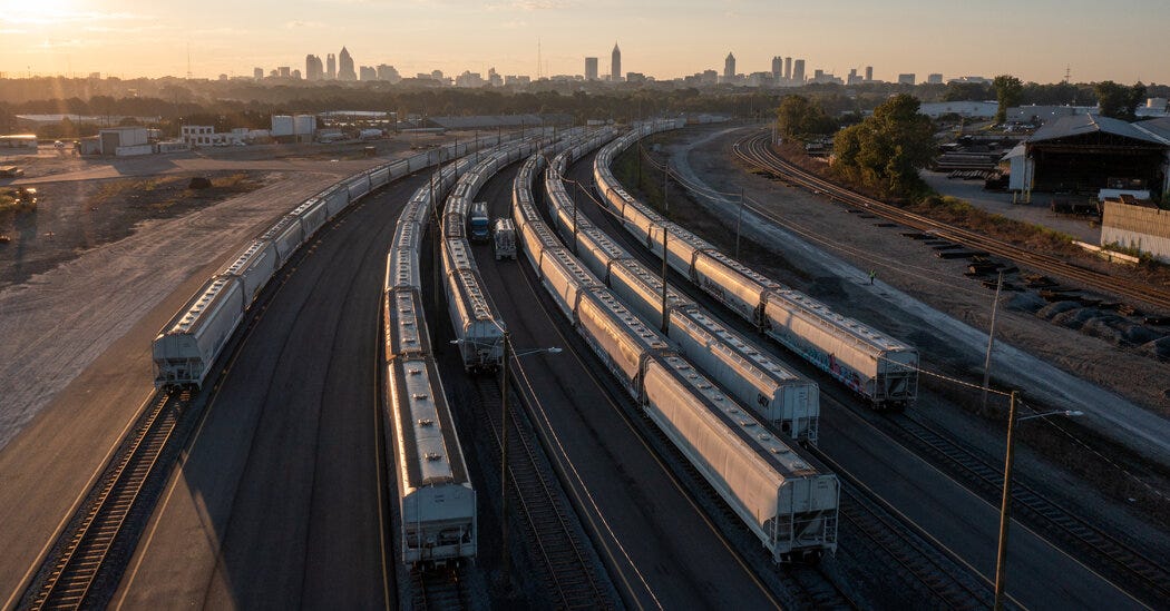 Key Freight Rail Union Rejects Deal, Increasing Strike Risk - Fastest ...