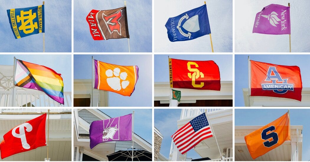 On the Jacket Coast, There’s a Flag for Whatever | by Newsa Co Network ...