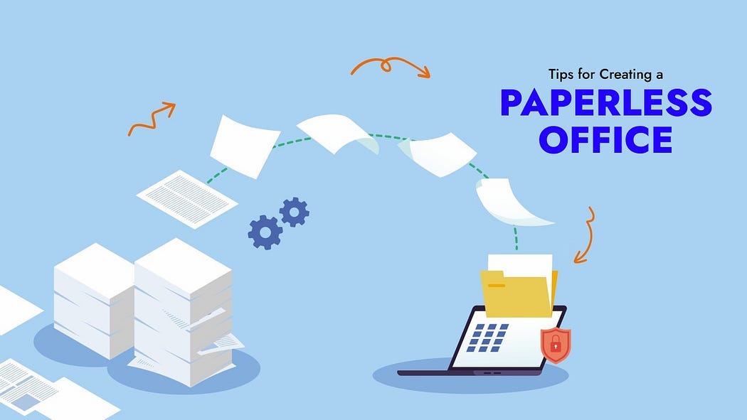 Tips for Creating a Paperless Office - Paperless Office Solutions | by Thomas vale | Ten Year ...