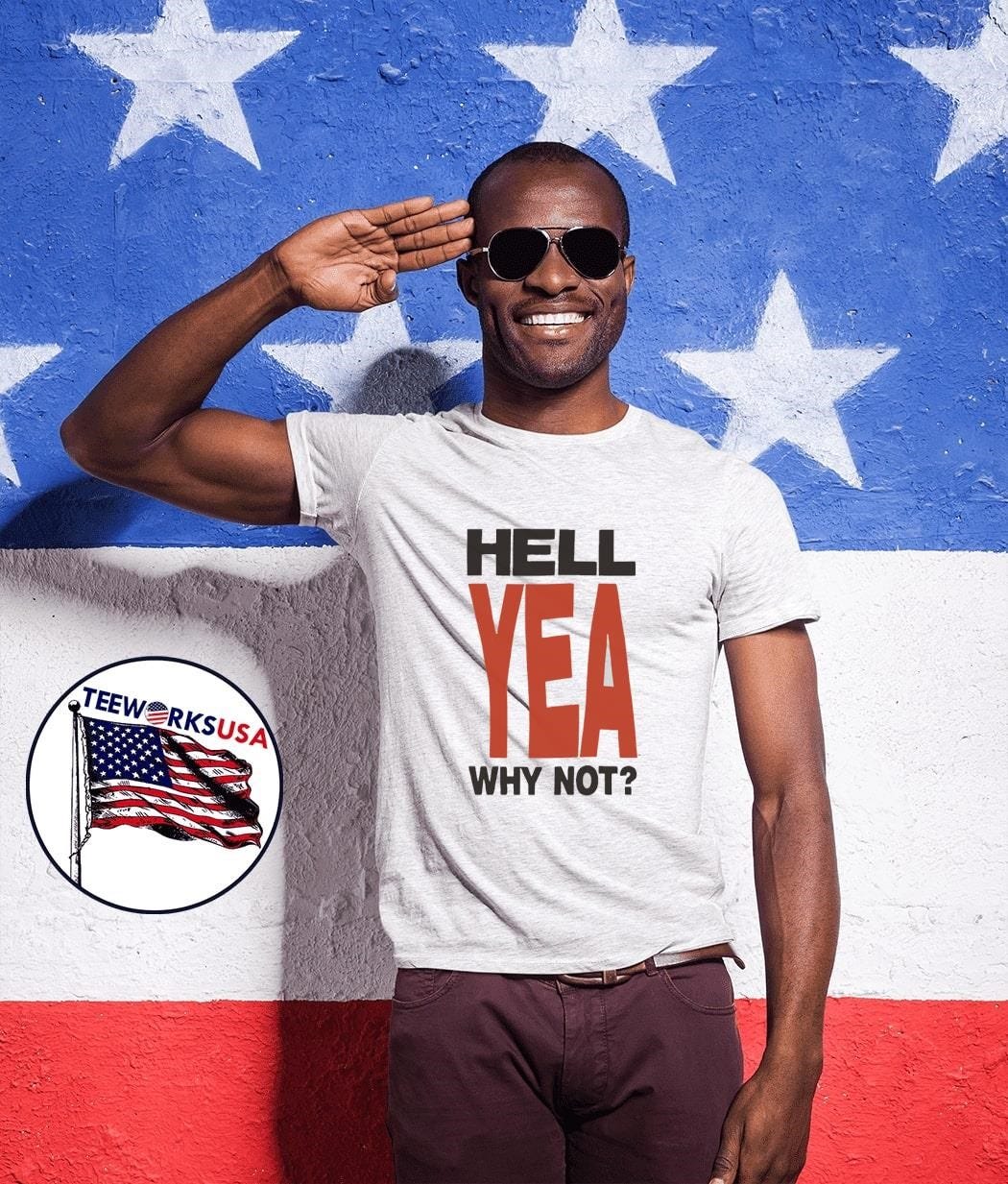 Hell yea why not shirt. With its bold and energetic slogan, the… | by ...