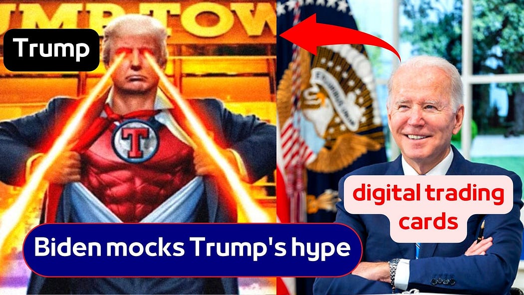 President Biden and Ben Shapiro join in mocking Trump’s newly unveiled ...