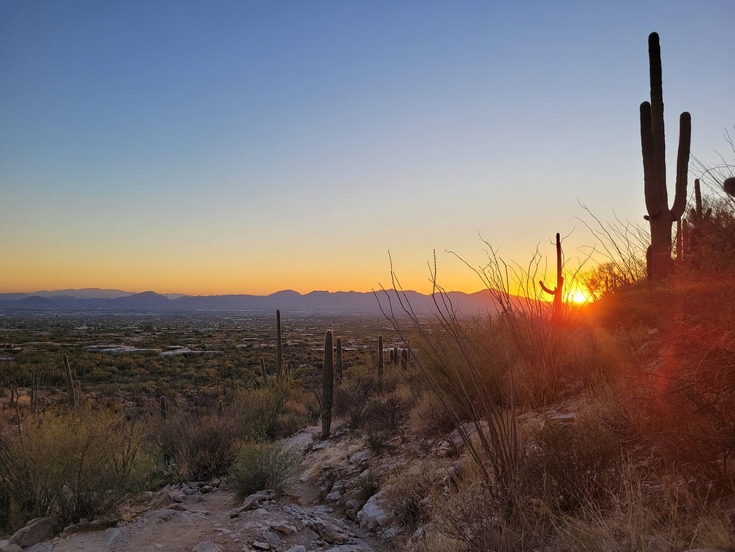 Hiking in Tucson. Looking to get away from the city a bit… | by ...