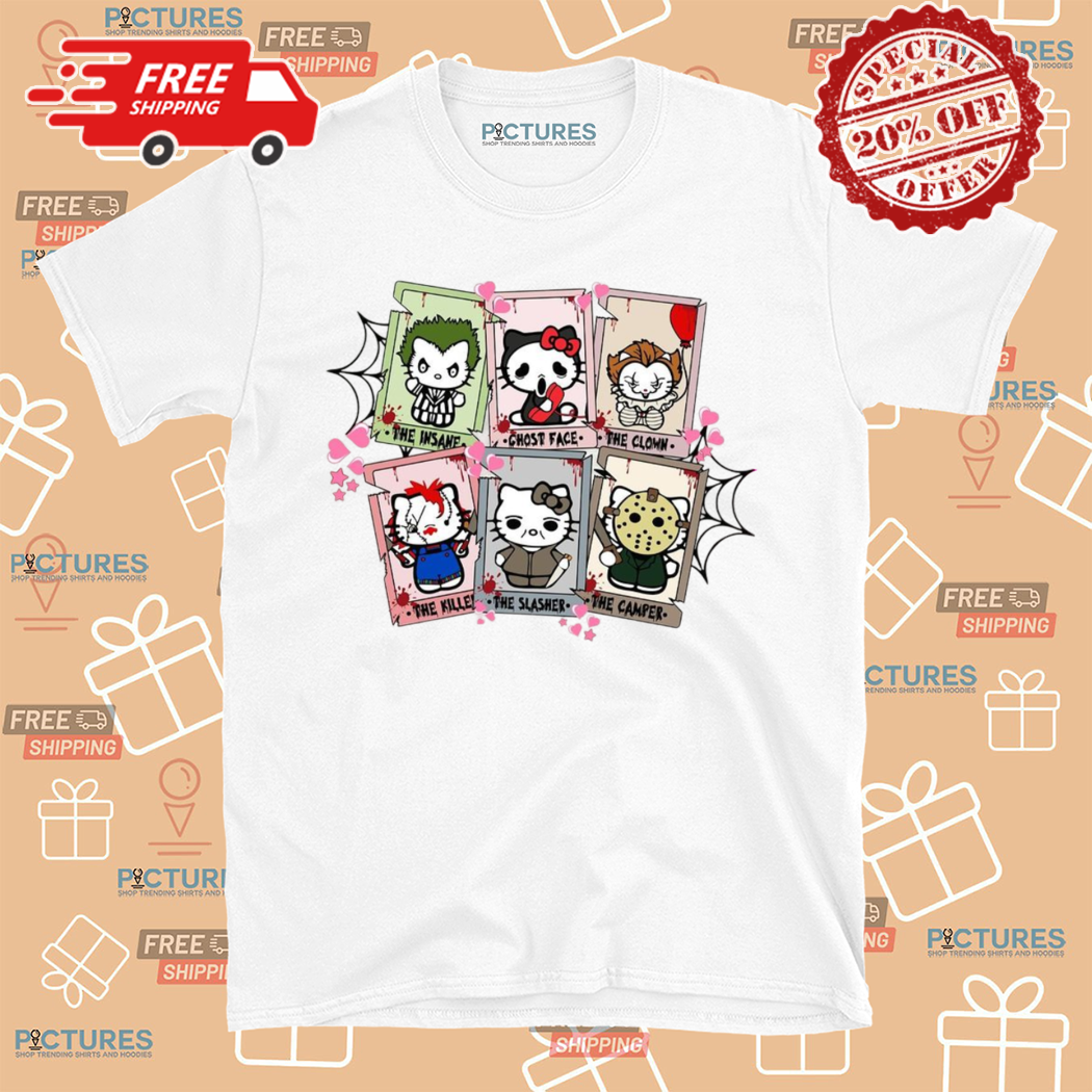 Hello Kitty The Insane Ghost Face The Clown The Killer The Slasher The ...