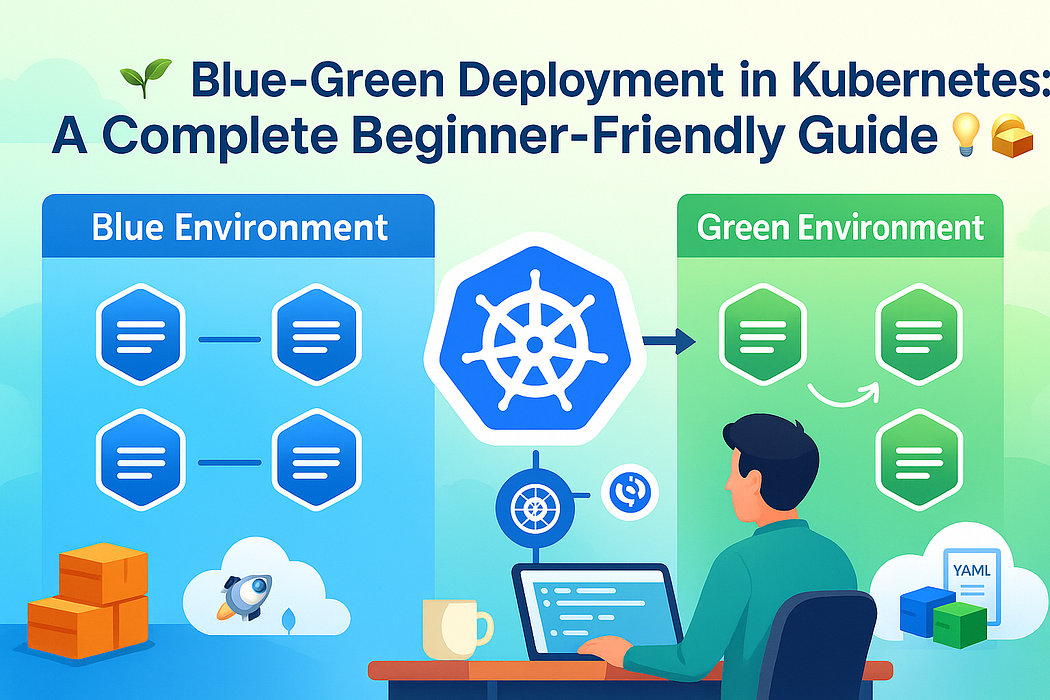 🌱 Blue-Green Deployment in Kubernetes: A Complete Beginner-Friendly ...