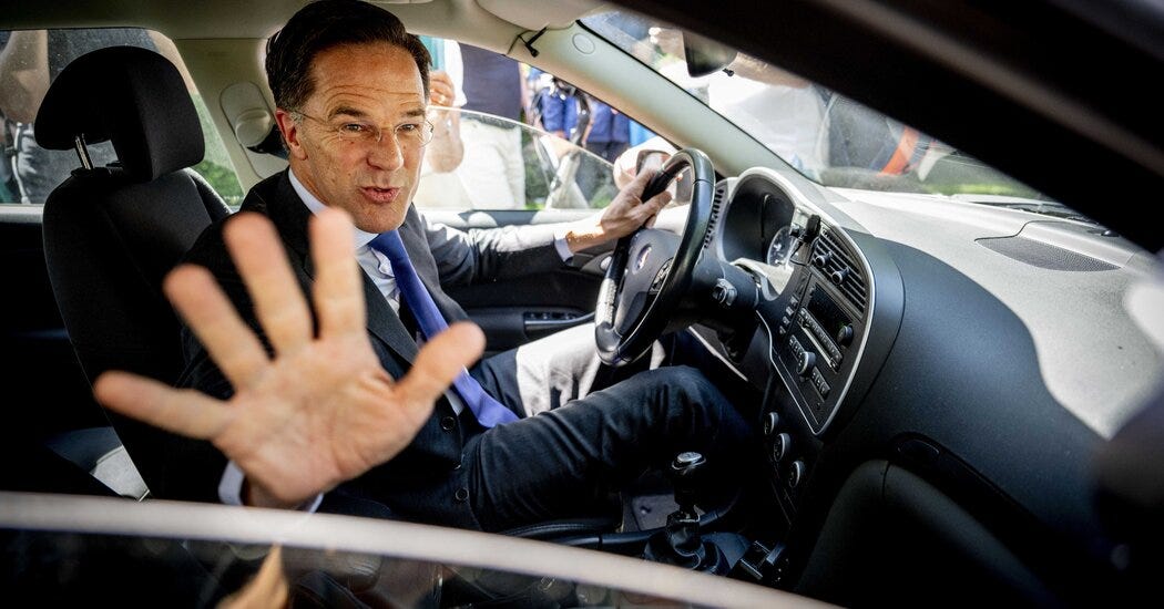 Mark Rutte, Netherlands Prime Minister, Says He Will Leave Politics ...