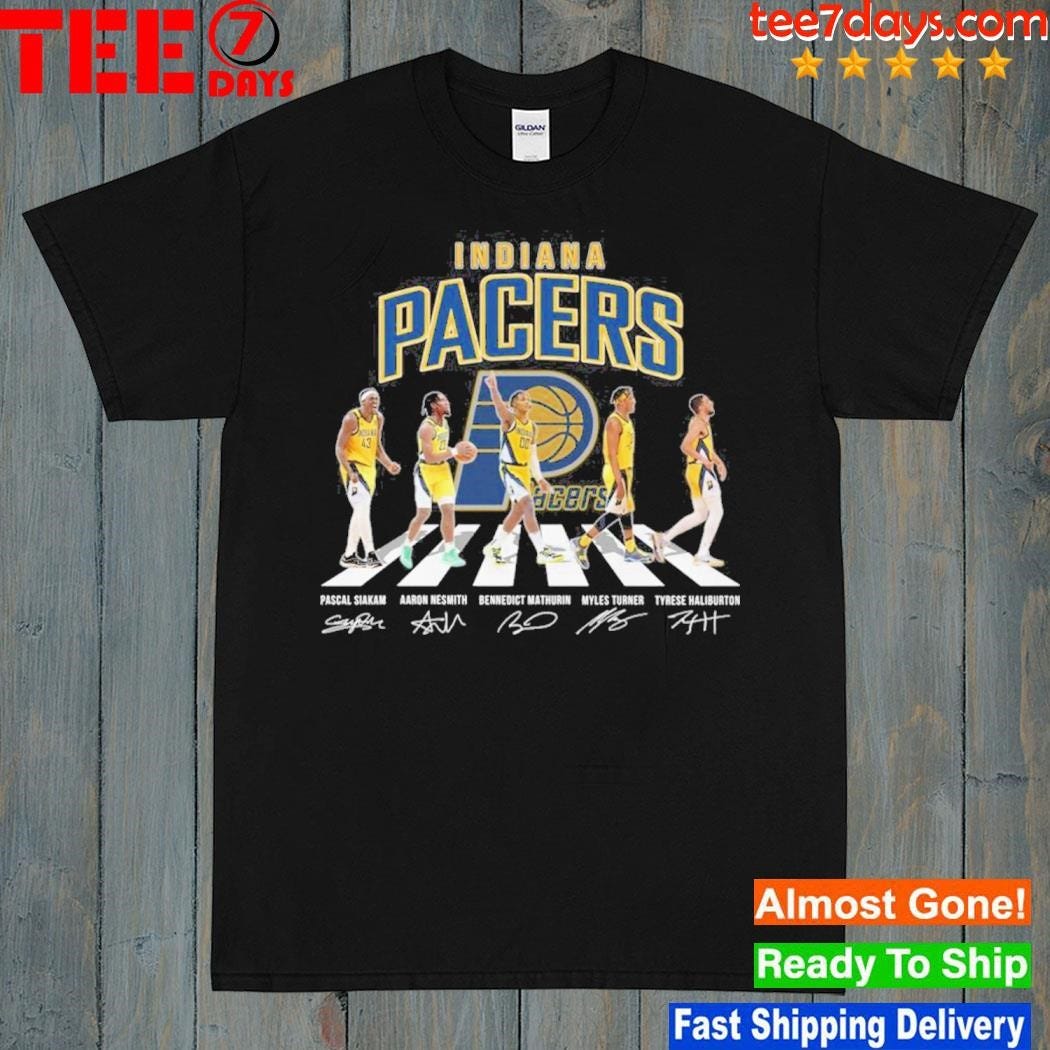 Indiana Pacers Basketball Signature T-Shirt | by Tee7days | Feb, 2024 ...