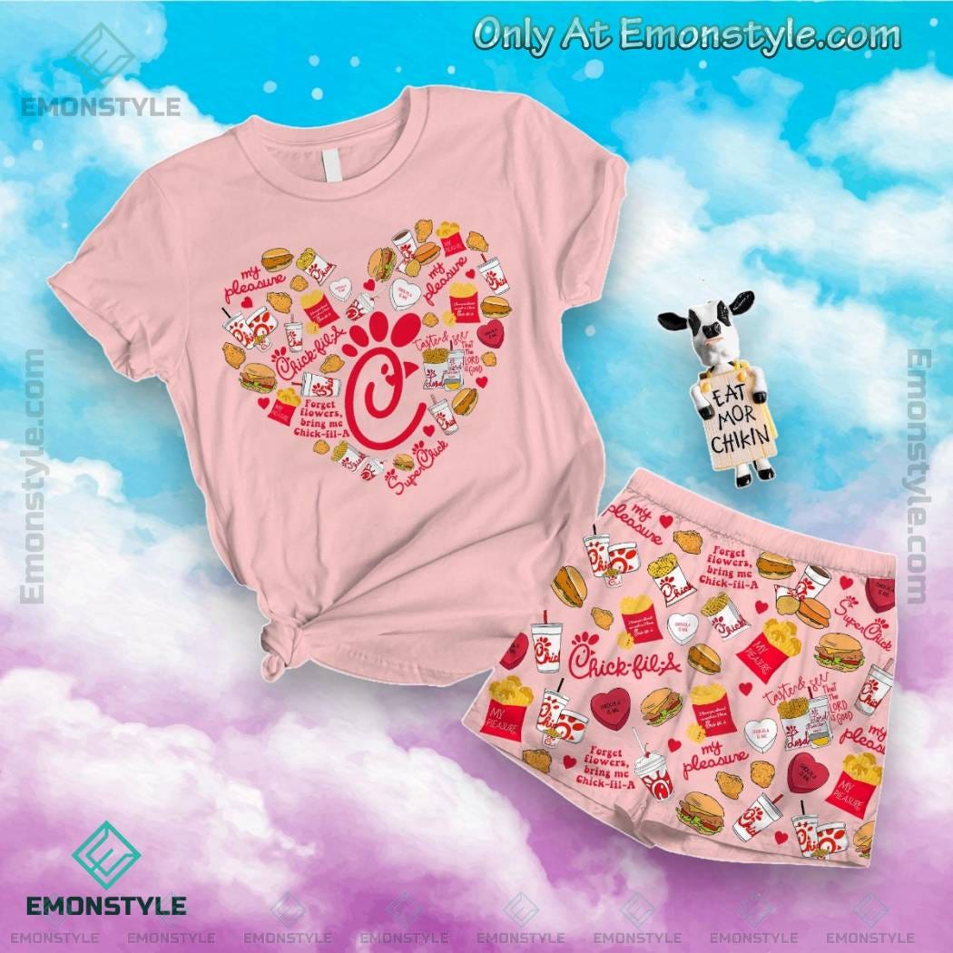 Chick-fil-A Super Chick Fan Tee & Shorts Set: A Deliciously Comfy Combo ...